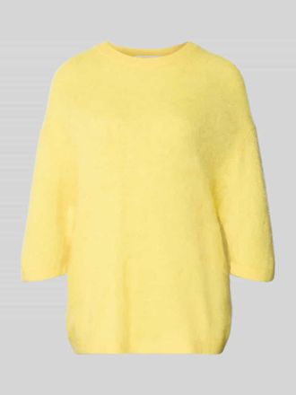 Herzen&rsquo;s Angelegenheit Strickpullover aus Kaschmir-Baumwoll-Mix mit 3/4-Arm