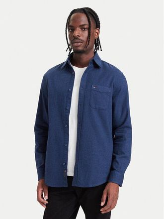 Tommy Jeans Hemd DM0DM23529 Dunkelblau Regular Fit