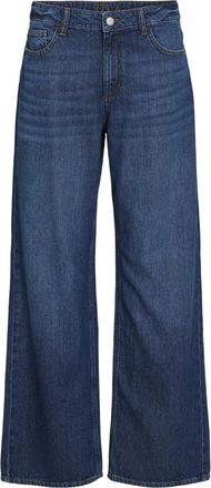 Vila Vipalma Rw Wide Jeans Dbd Pal20-Noos