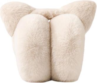 Generico Cache-oreilles pour femmes | Coupe-vent pliable couverture en peluche - cache-oreilles chauds dhiver pliables pour filles, pour sports dhiver en plein