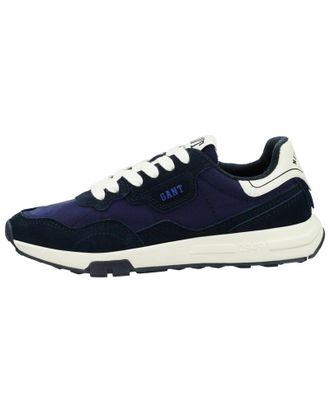 GANT Sportlicher Sneaker aus Veloursleder und Mesh im Runner-Look in