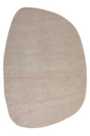 Novel Webteppich, Taupe, Textil, Uni, organisch, 160x230 cm, Bsci, Oeko-Tex Standard 100, in verschiedenen Gr&ouml;&szlig;en erh&auml;ltlich, Teppiche & B&ouml;den, Teppiche, We