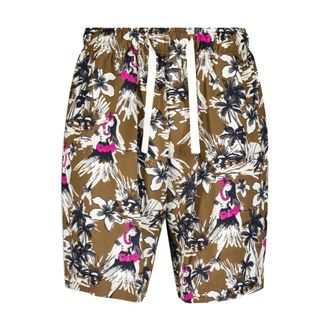 Palm Angels Cargo-Shorts mit Grafikdruck - - Shorts - Herren - Mehrfarbig - L