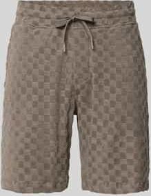 Lindbergh Regular Fit Shorts mit Label-Patch