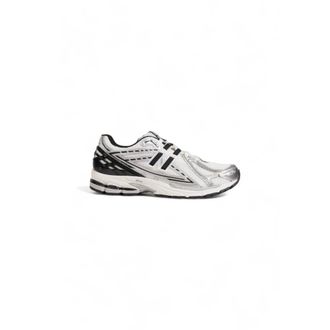 New Balance Homme, Chaussures, Multicolore, Taille: 38 1/2 EU Baskets en cuir blanc &agrave; semelle en caoutchouc