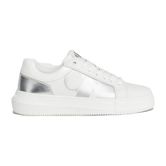 Calvin Klein Jeans Wei&szlig;e Chunky Low Top Sneakers - - Shoes - Damen - Wei&szlig; - 40 EU