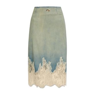 Diesel Femme, Jupes, Bleu, Taille: W25 De-Mersy-S Skirt
