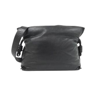 Loewe Pre-owned Leder Schultertasche - - Pre-owned - Damen - Schwarzk - ONE SIZE