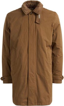 Woolrich Homme, Manteaux, Brun, Taille: L Mountain Cloth 2en1 Lamar Coat