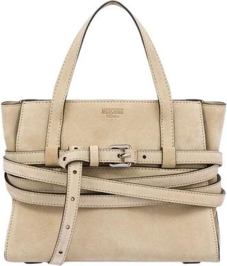 Moschino Femme, Sacs, Brun, Taille: ONE Size Tie Me Small Handbag