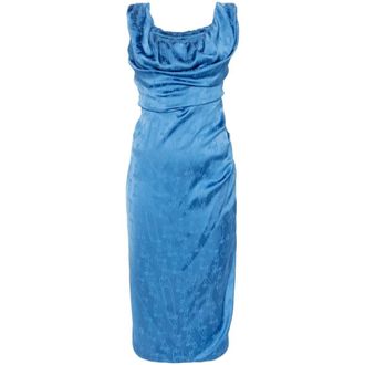 Vivienne Westwood Ocean Blue Sicherheitsnadel Kleid - - Dresses - Damen - Blau - S
