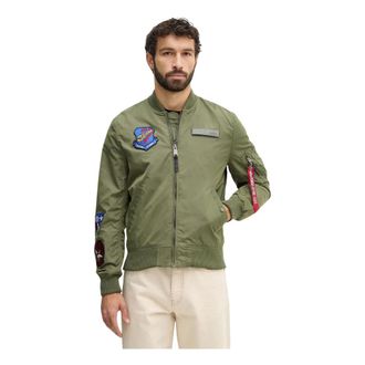 Alpha Industries Ma-1 TT Flying Tigers - Homme - Vestes - Vert - Taille: S