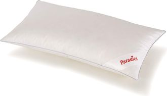 Paradies Mali medium Bio Feder- und Daunen-DREI-Kammerkissen 40/80