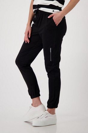 Monari Jogger Pants mit Rei&szlig;verschlusstasche
