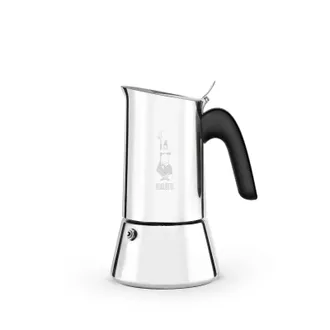 Bialetti Venus Espresso Maker, Stainless Steel, Suitable for All Hob Types Except Induction, 2 Cups, 85 ml, Silver