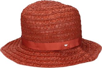 Max Mara Week-end Femmes Chapeaux Viscose Rouge/Rouge Brique