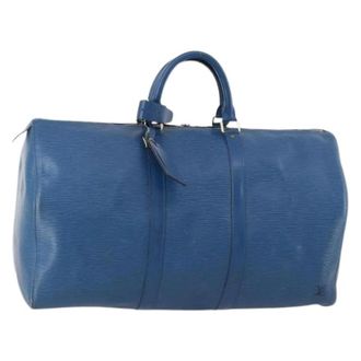 Louis Vuitton Pre-owned Vintage Epi Boston Bag - - Pre-owned - Damen - Blau - ONE SIZE