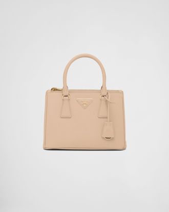 Prada Kleine Prada Galleria Tasche aus Saffiano-Leder