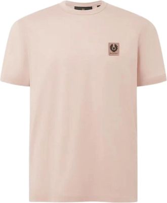 Belstaff Homme, Tops, Rose, Taille: M Patch Tee