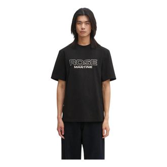 Martine Rose Klassisches T-Shirt - - Tops - Herren - Schwarzk - S