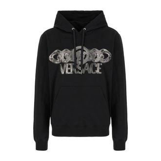 Versace Homme, Sweatshirts et sweats à capuche, Noir, Taille: L Sweat à capuche Medusa On Chain
