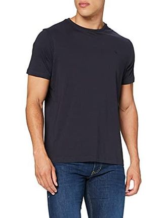 Lerros Shirt &agrave; col Rond pour Homme, Bleu Nuit 480, XXL