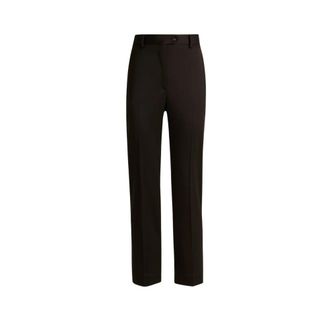 Kiton Elegante Wollmischungshose - - Trousers - Damen - Braun - XL