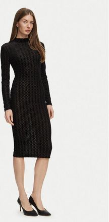Guess Coctailkleid O6BK04 K5046 Schwarz Slim Fit