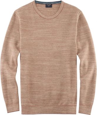 Olymp Rundhals-Strickpullover - - Knitwear - Herren - Braun - M