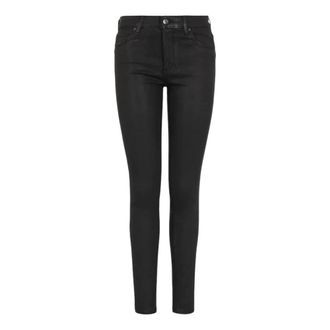 A|X Armani Exchange Schwarze Skinny Fit Jeans - - Jeans - Damen - Schwarzk - W26