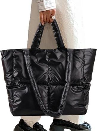 Generic Sac tampon pour femmes | Sac rembourr&eacute; matelass&eacute; | Sac &agrave; provisions tendance pour femmes Achats de coussins doux et l&eacute;gers, sacs Hobo pour femmes, Noi