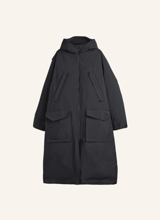 Yohji Yamamoto Die Y-3 Gore-Tex Gef&uuml;tterter Parka schwarz