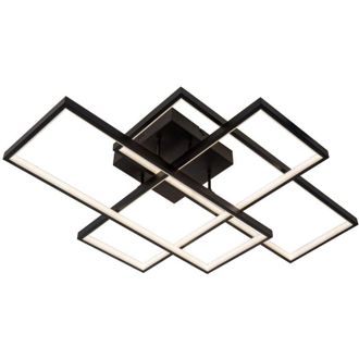 Lucide Lucide - lokero Plafonnier led Dim. cct 1x60W 2700K/4000K Noir