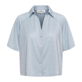 &Co Woman Damen, Blusen & Hemden, Blau, 3XLGr&ouml;&szlig;e