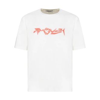 AMBUSH Ambush, Homme, Tops, Blanc, Taille: XL T-Chemises