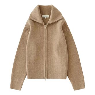 STUDIO NICHOLSON Sandos Zip-Up Sweater - - Knitwear - Herren - Beige - XS