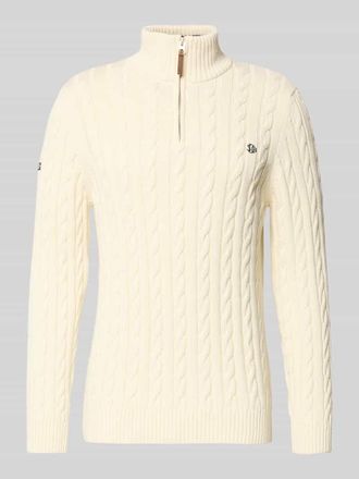 Superdry Strickpullover aus reiner Baumwolle