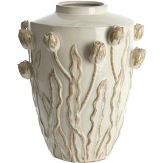 Light & Living Light & Living JUANA Vase aus Keramik in Creme - &Oslash;38x45 cm