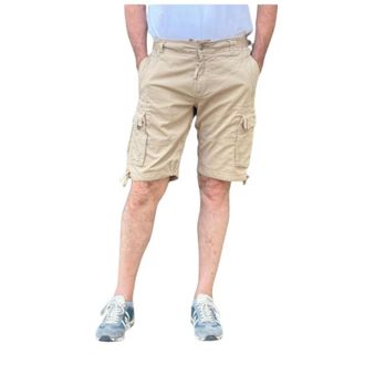 Aeronautica Herren, Shorts, Beige, XLGr&ouml;&szlig;e