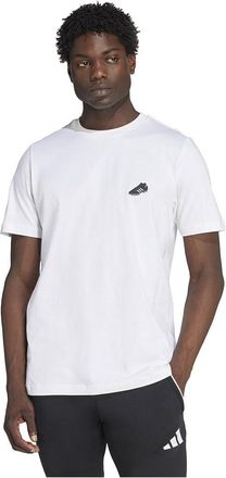 adidas Mens Copa Graphic T-Shirt White M