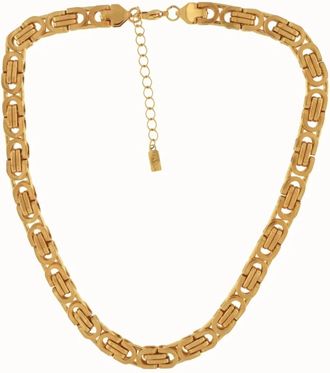 Dansk Copenhagen Gold Chunky Link Halskette - - Accessories - Damen - Gelb - ONE SIZE