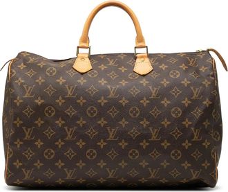 Louis Vuitton Crossbody Bags - Monogram Speedy 40 - Gr. unisize - in Braun - f&uuml;r Damen