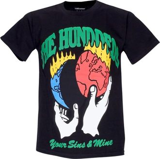 The Hundreds Homme, Tops, Noir, Taille: S Sins Tee