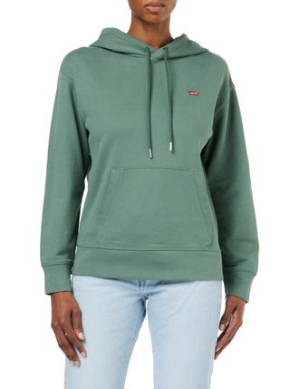 Levi's Damen Standard Sweatshirt Hoodie Kapuzenpullover,Dark Forest,XS