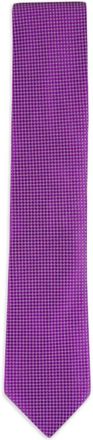 Eton Geometrisch gemusterte Krawatte - Violett