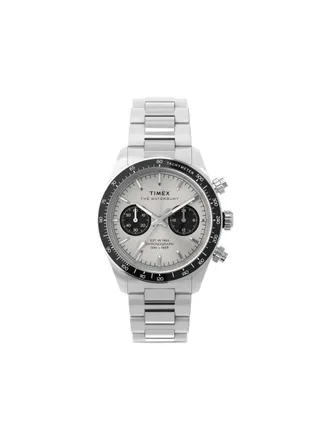 Timex montre Waterbury Heritage Chronograph 41 mm - Gris