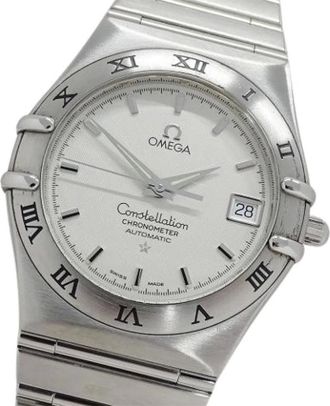 Omega Montre automatique vintage Pre-owned - Homme - Pre-owned - Blanc - Taille: ONE Size