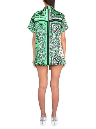 Red Valentino Carre Bandana Shirt - Green