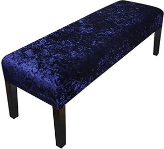 Generic Housse de banc de salle &agrave; manger en velours extensible - Protection douce et antid&eacute;rapante pour salle &agrave; manger, salon et cuisine - Ajustement universe