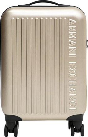 A|X Armani Exchange Femme, Valises, Jaune, Taille: ONE Size Trolley